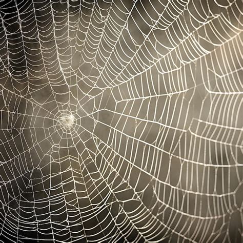 Premium Ai Image Cobweb Texture