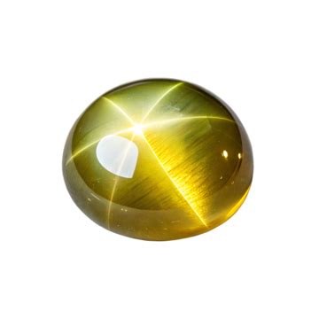 A Captivating Golden Star Chrysoberyl Cat S Eye Gemstone Showcasing Its