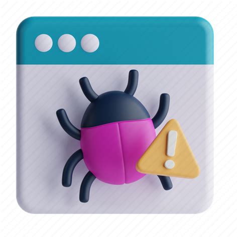 Web Security Vulnerability Detection Bug Insect 3d Illustration Download On Iconfinder