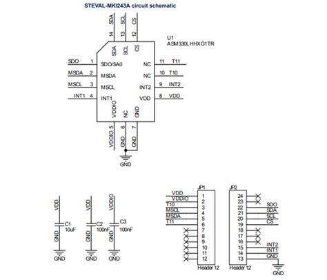 Steval Mki243a Adapter Board Stmicro Mouser