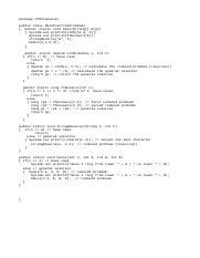 MainPracticeProblems Java Package Ch Classes Public Class MainPracticeProblems Cfw Public