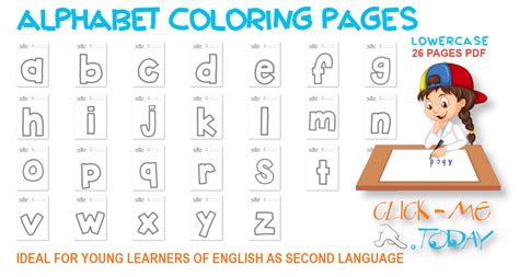 Coloring Book Alphabet Letters Pdf 1325 Svg Cut File Free Svg