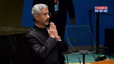 Freedom Of Speech Doesnt Extend To S Jaishankar Slams Canada India News Times Now