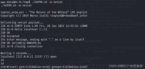 Linux提权之suidlinux查看文件suid Csdn博客