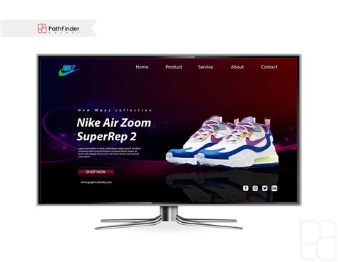 Hero Slider Landing Page Design Behance