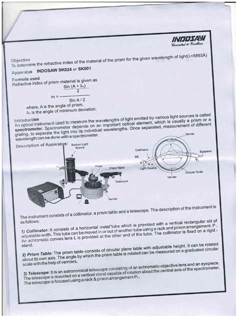 Refractive Index Manual Download Free Pdf Electromagnetism Glass