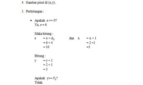 Tentang Plajaran Algoritma Dda And Bresenham