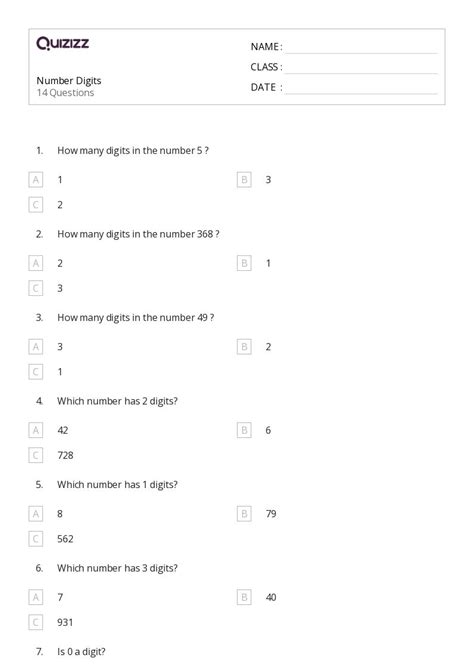 50 Multi Digit Multiplication And The Standard Algorithm Worksheets For 1st Year On Quizizz