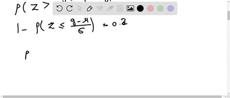 suppose that x is a normal random variable with mean 5 if p[x 9} 2