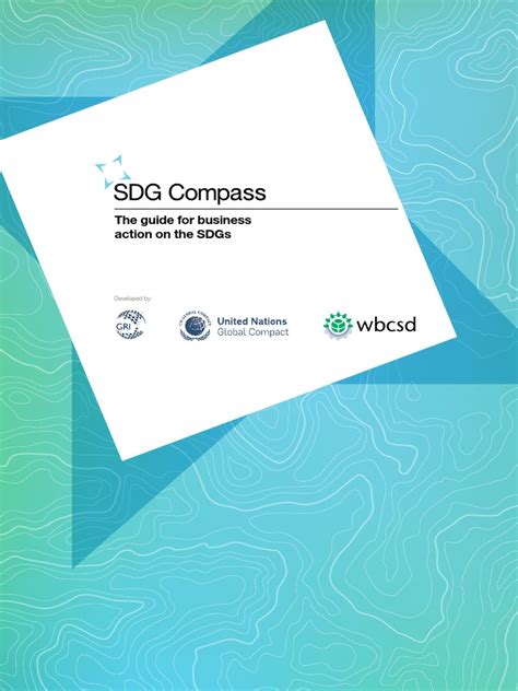Sdg Compass For Business Pdf Sustainability Performance Indicator