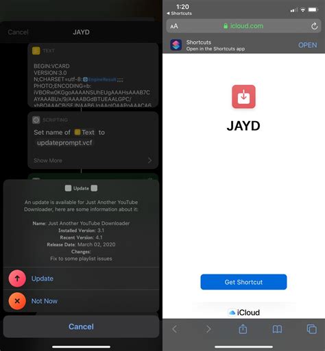 How To Update A Shortcut On Ios