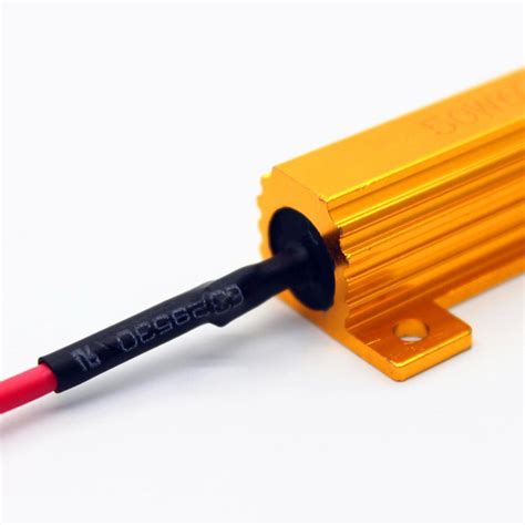 50w 6ohm Led Resistor Fix Signal Hyper Flash Error Canceler
