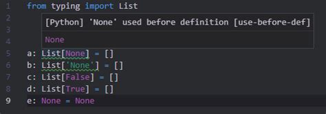 True False Being Reported As Undefined Issue Microsoft Python Language Server Github