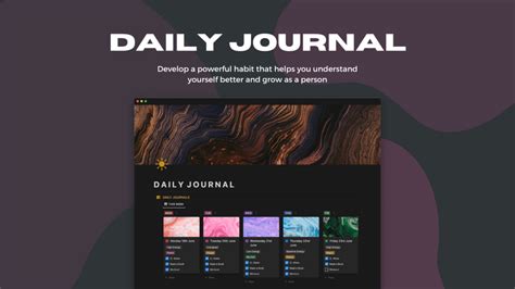 Notion Daily Journal