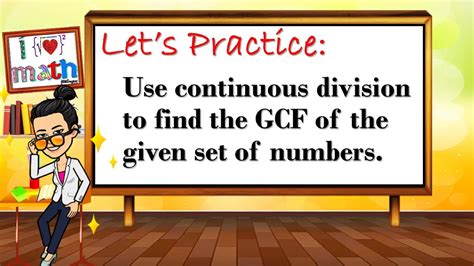 Math 5 Gcf And Lcm Using Continuous Division Pptx