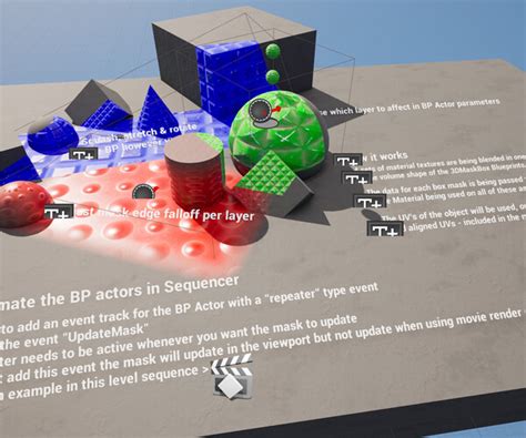 artstation 3d box mask for unreal engine game assets