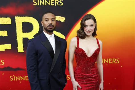 Look: Michael B. Jordan, Hailee Steinfeld attend 'Sinners' premiere - UPI.com