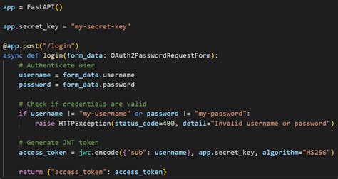 fastapi security with jwt authentication ficode