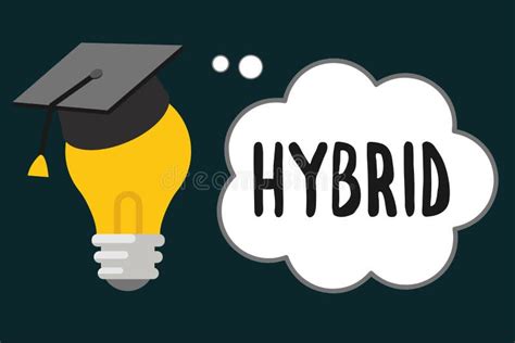 Handwriting Text Hybrid Concept Meaning Offspring Of Two Plants Or
