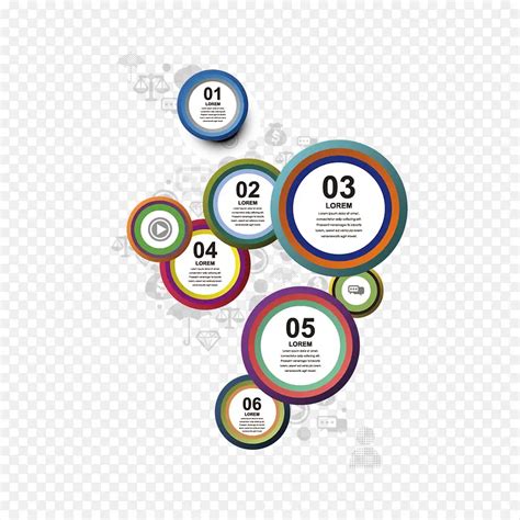 彩色圆圈ppt素材png图片素材下载图片编号ypapbemw 免抠素材网