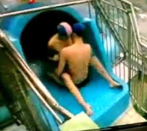 Couple Caught Having Sex On Waterpark Slide In Poland Daily Mail Online