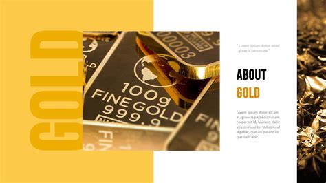 Amazing Facts About Gold PPT Presentation Finance Templates