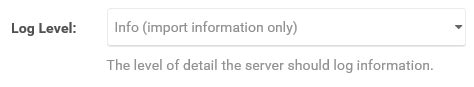 General Server Settings