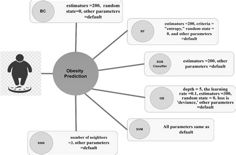 models parameter for obesity prediction download scientific diagram