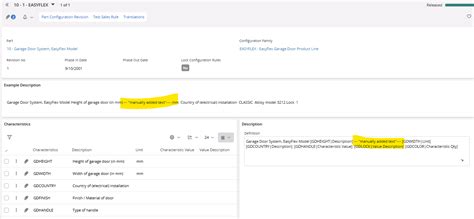 CTO Part Configuration Description IFS Community