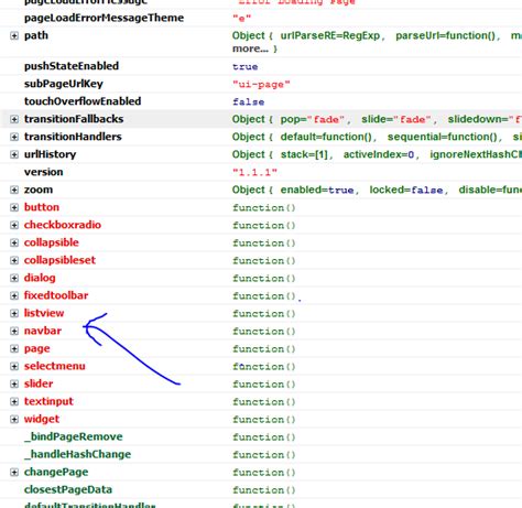 JQuery Mobile Can T Access Mobile Loading Method Stack Overflow