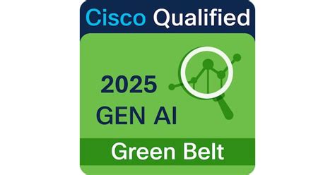 Data Science Cisco Generative Ai Green Belt 2025 Was Issued By Cisco To Tomáš Freudenreich