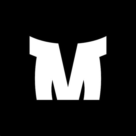 Premium Vector M Letter Minimalist Logo
