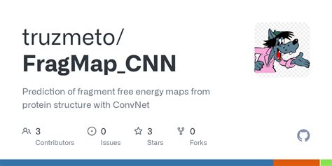 GitHub Truzmeto FragMap CNN Prediction Of Fragment Free Energy Maps From Protein Structure