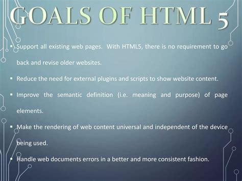 Html 5 Introduction Pptx