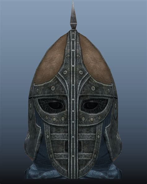 Skyrim Guard Helmet Etsy