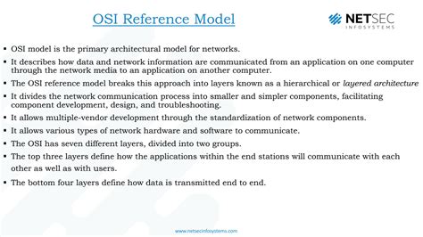 SOLUTION Open Systems Interconnection Osi Model Studypool