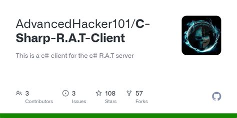 GitHub AdvancedHacker C Sharp R A T Client This Is A C Client For The C R A T Server