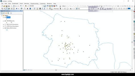 Cara Input Koordinat Dari Excel Ke Arcgis Utm Tm3 Wgs84 Lapak Gis