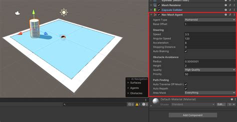 【unity】navmeshを使ってキャラクターを自動で移動させる ばに日記