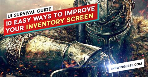 10 Simple Ways You Can Improve Your Game Inventory Screen