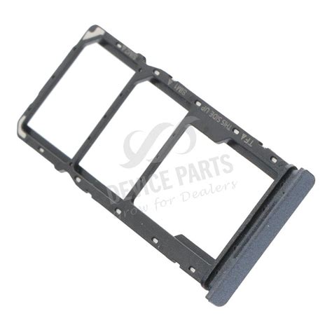 SIM Card Tray For TCL Dual Card Version Black Ori
