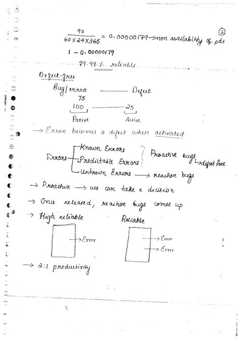 solution software engineering class notes software engineering