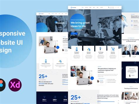 Responsive Website UI UX Design Web UI Or Landing Page UI Design In Figma Upwork
