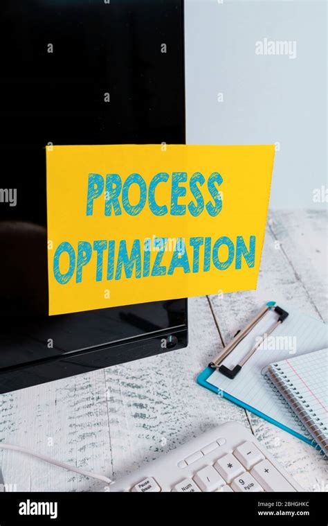 Handwriting Text Writing Process Optimization Conceptual Photo Improve