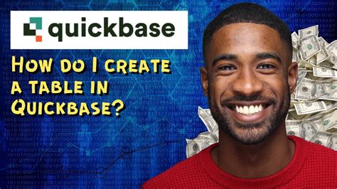 how do i create a table in quickbase youtube