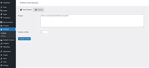 Ai Writer Openai Gpt Webfix Lab