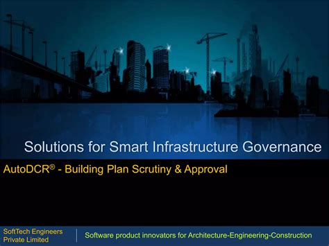 Autodcr Building Plan Approval System Pptx