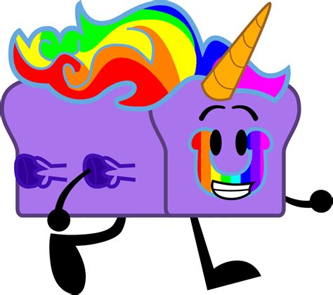 Uni Corn Bread Bfdi Style By Javiergd2003 On Deviantart