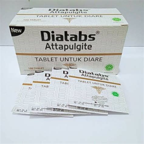 Jual Diatabs Attapulgite Box 25strip Shopee Indonesia