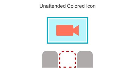 Unattended Colored Icon In Powerpoint Pptx Png And Editable Eps Format PPT Template